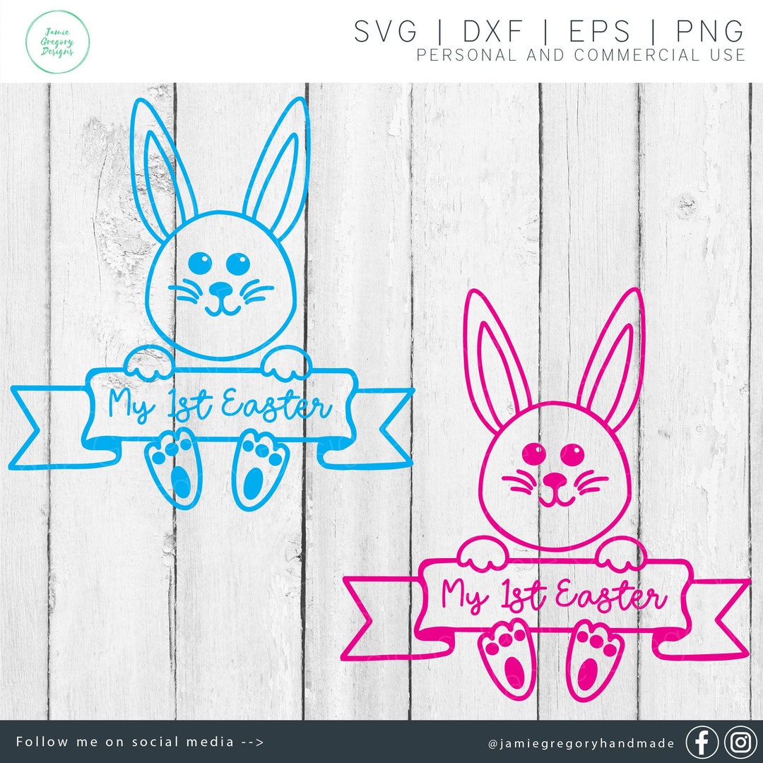 Easter Svg Easter Bunny Svg Baby Easter Svg Happy Easter Svg Easter ...