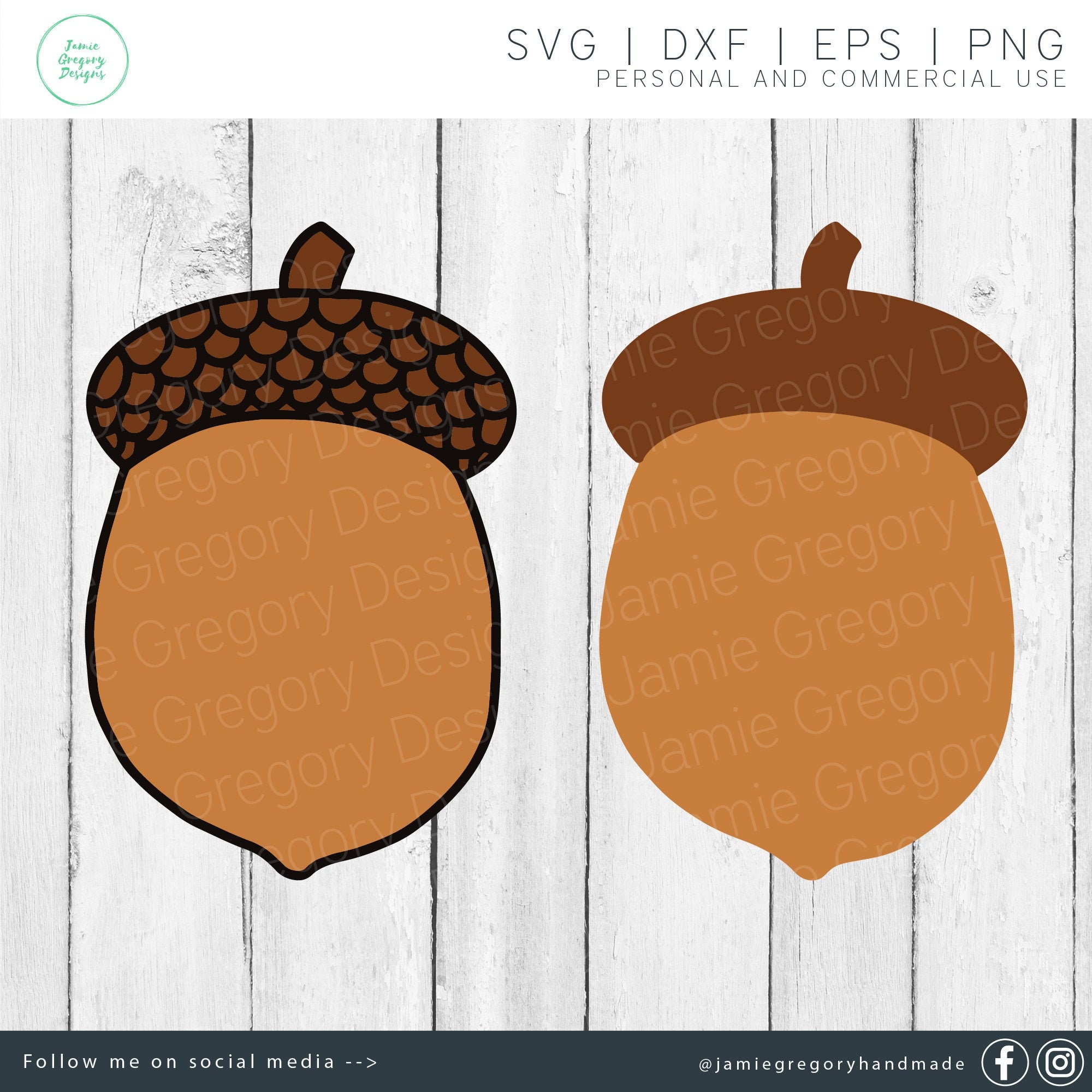 Acorn Svg Bundle Acorn Svg Acorn Cut File Acorn Svg File - Etsy