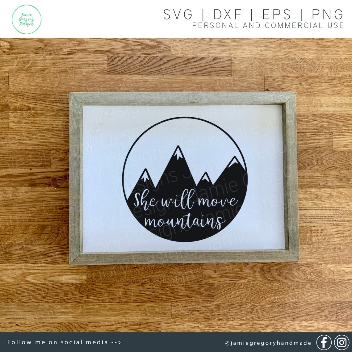 She Will Move Mountains Svg She Will Move Mountains Cut File - Etsy