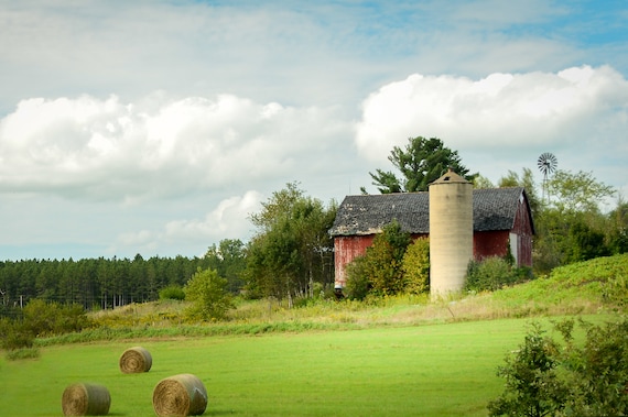 Old Farm Wallpaper Landscape Photo & Art Print Old Farm In Slovenian