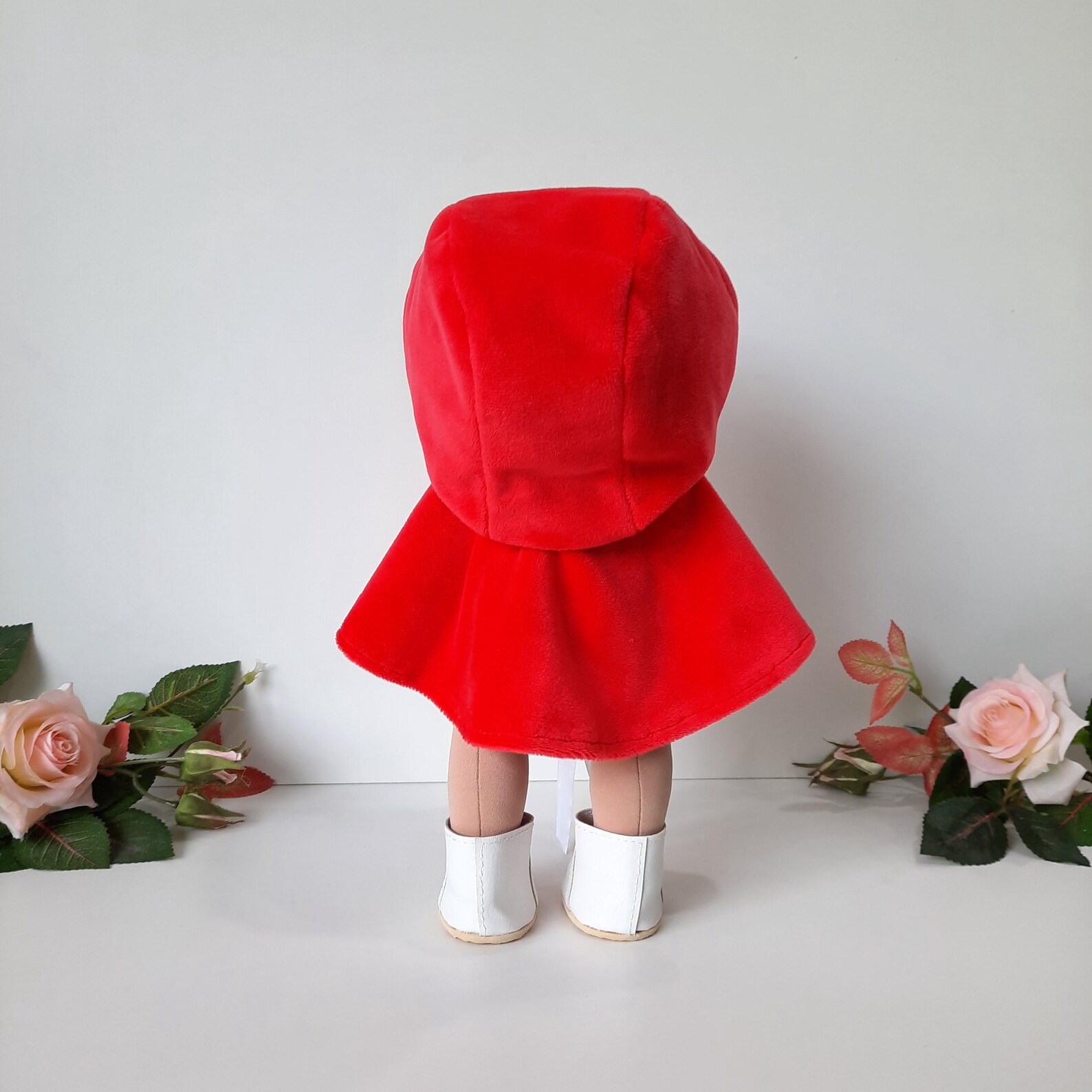 Little Red Riding Hood Doll Cape Sewing Pattern: 11 Inch Dolls (PDF ...