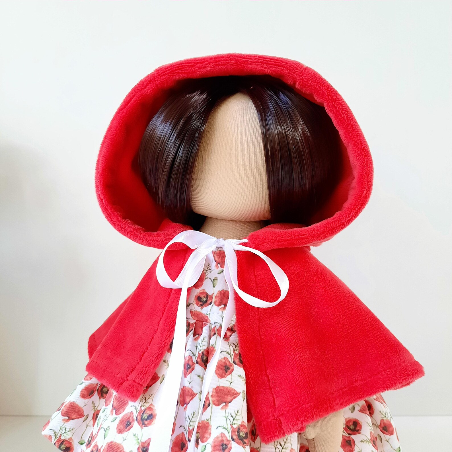 Little Red Riding Hood Doll Cape Sewing Pattern: 11 Inch Dolls (PDF ...