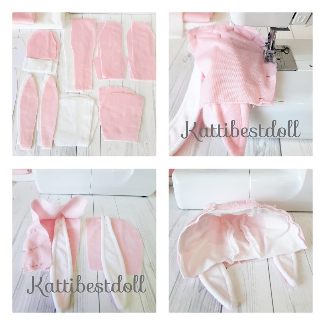 Doll Clothes Pattern PDF Pattern Template for Doll Sewing - Etsy