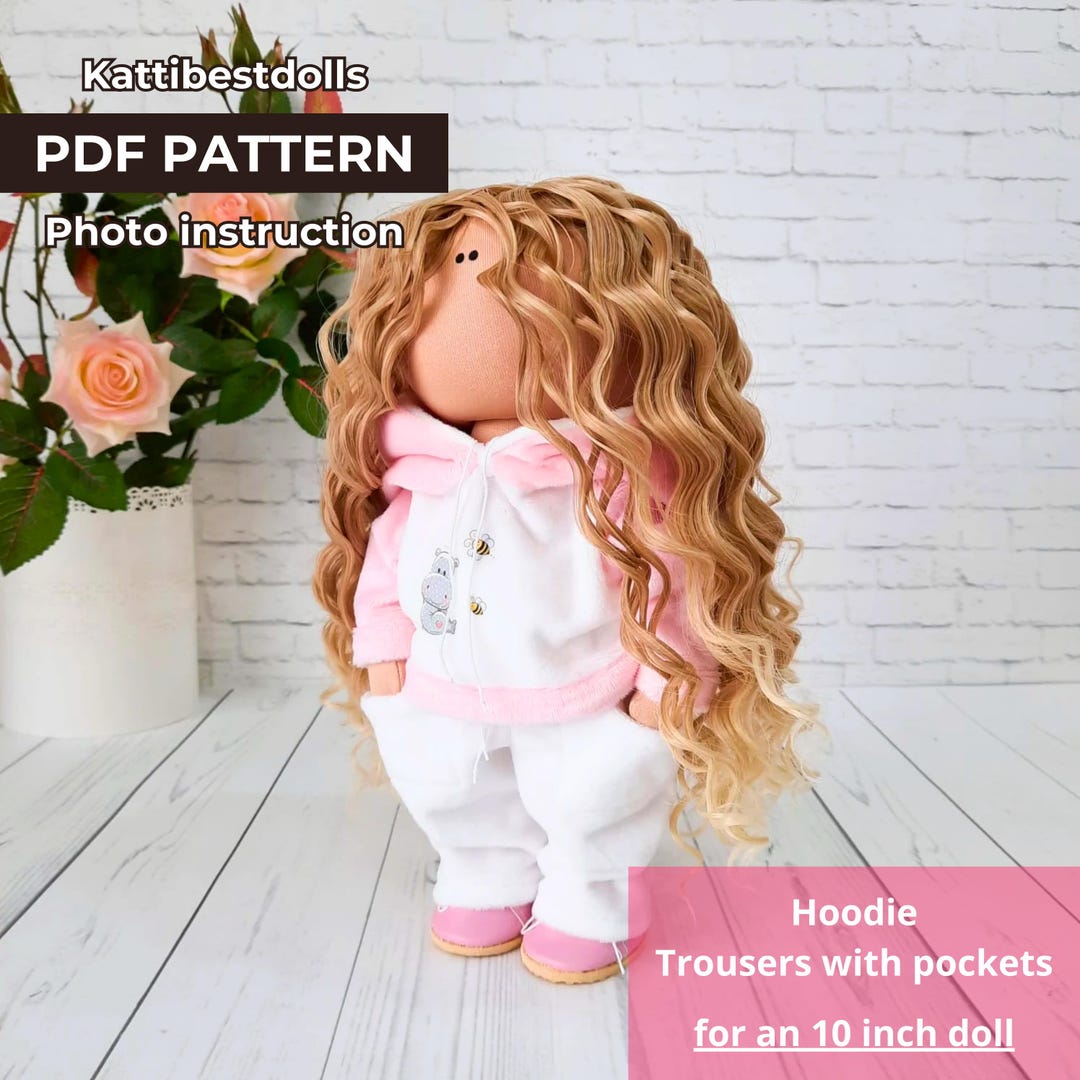 PDF Pattern of Clothes Tilda, Pattern of Clothes for Dolls, Pattern PDF ...
