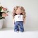 Clothes Pattern for 11-inch Dolls, PDF Pattern for Doll, Dressmaking ...