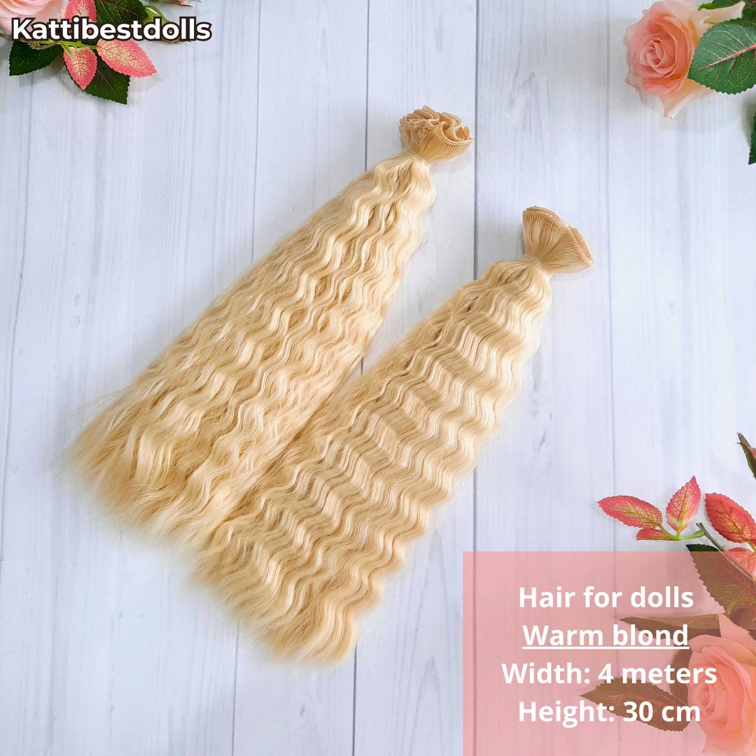 30cm Doll Hair, Rag Doll, Artificial Hair, Hair for Making Dolls, Doll ...