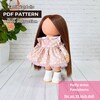 11 Inch Doll Clothes Pattern, PDF Pattern for Doll, Dressmaking, DIY ...