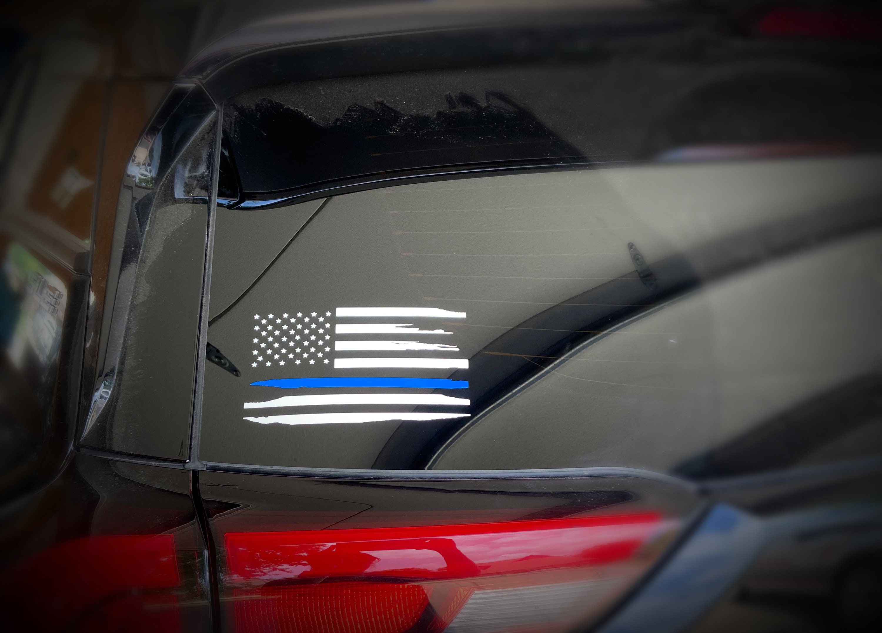 Back the Blue Decal - Etsy