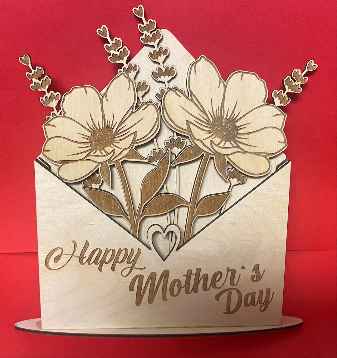 Happy Mother’s Day 3D Sign - Etsy