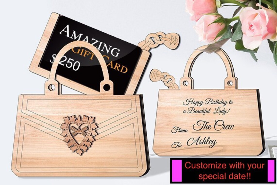 Women's Purse Gift Card/money Holder. Gift Card NOT Included. - Etsy