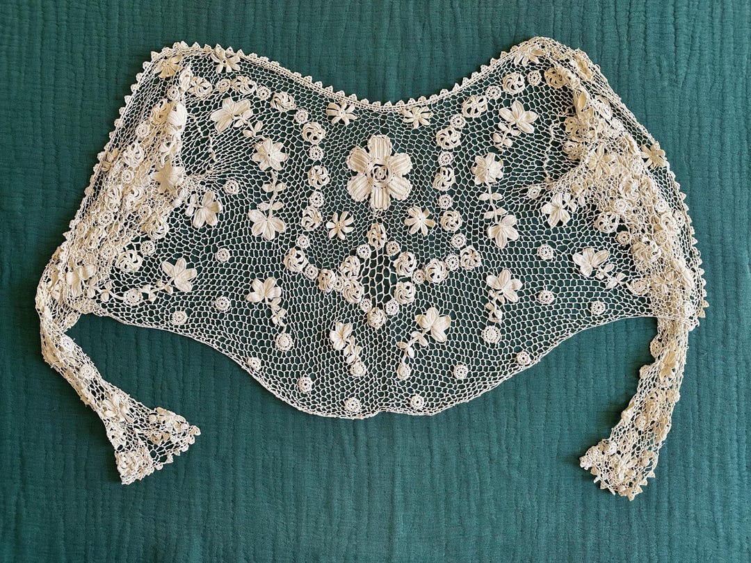 Antique Bolero C.1910 Irish Lace - Antique Bodice - Irish Lace - Etsy