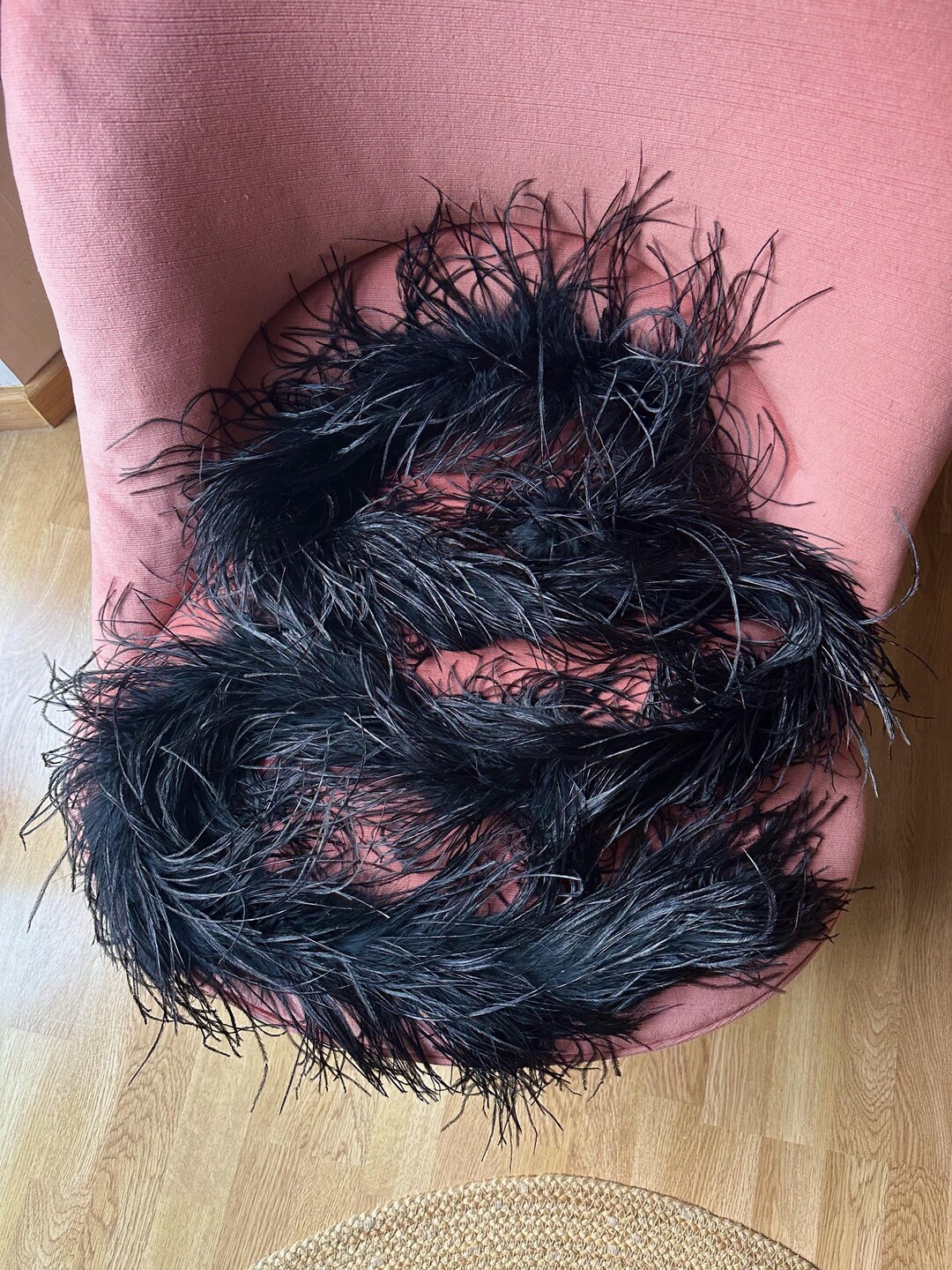Rare! Antique Ostrich Feather Boa C.1900 - Edwardian Vintage Antique ...
