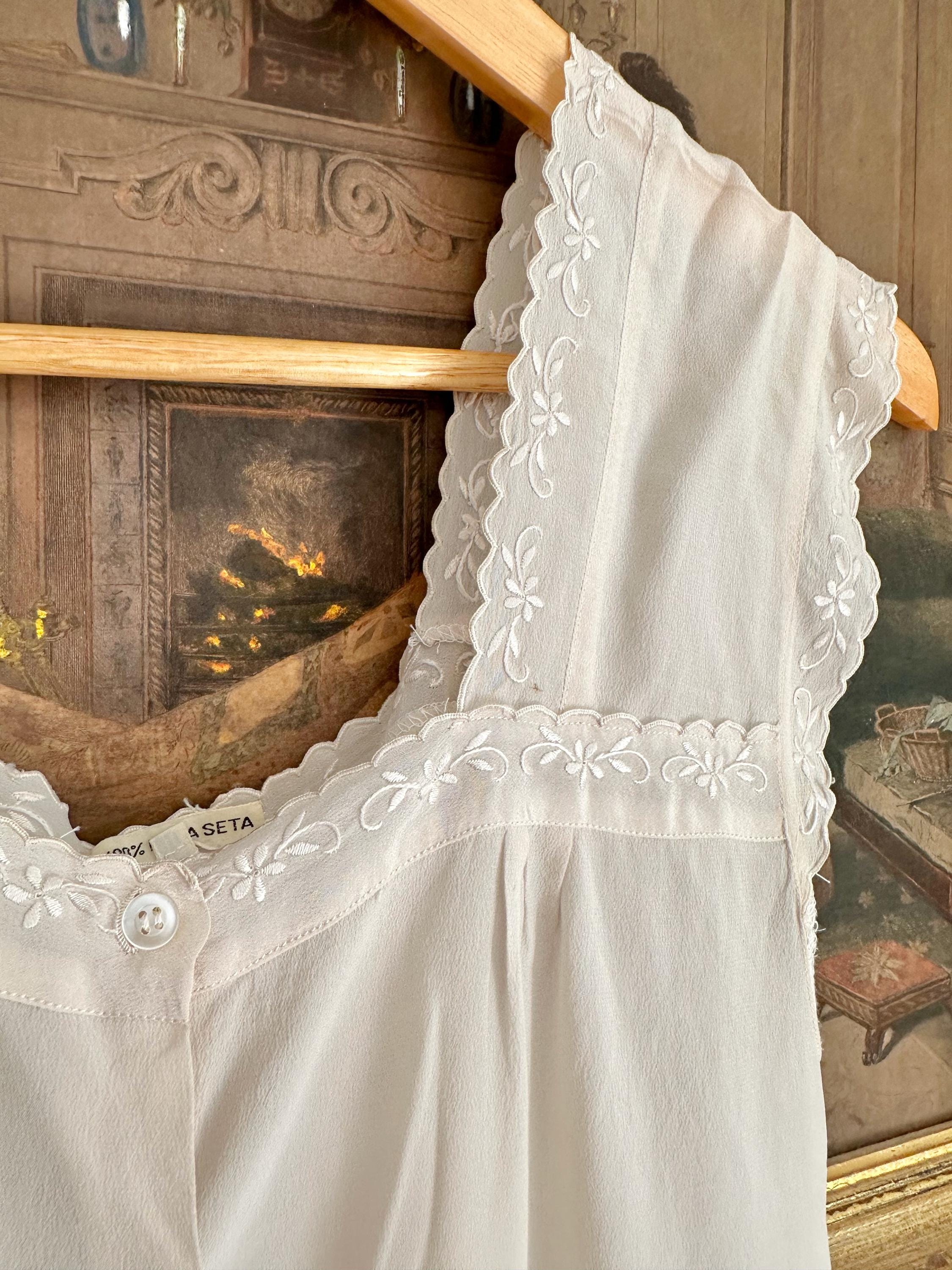 Ivory Silk Teddy - Italian Lingerie - Etsy
