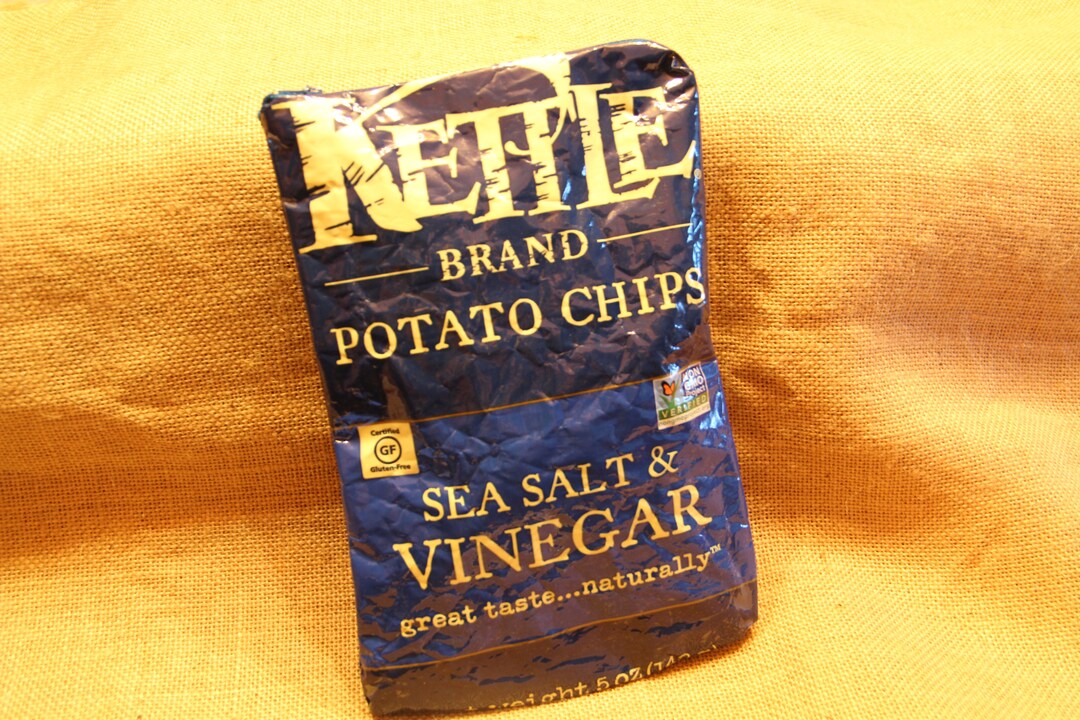 Potato Chips Upcycled Pouch - Etsy