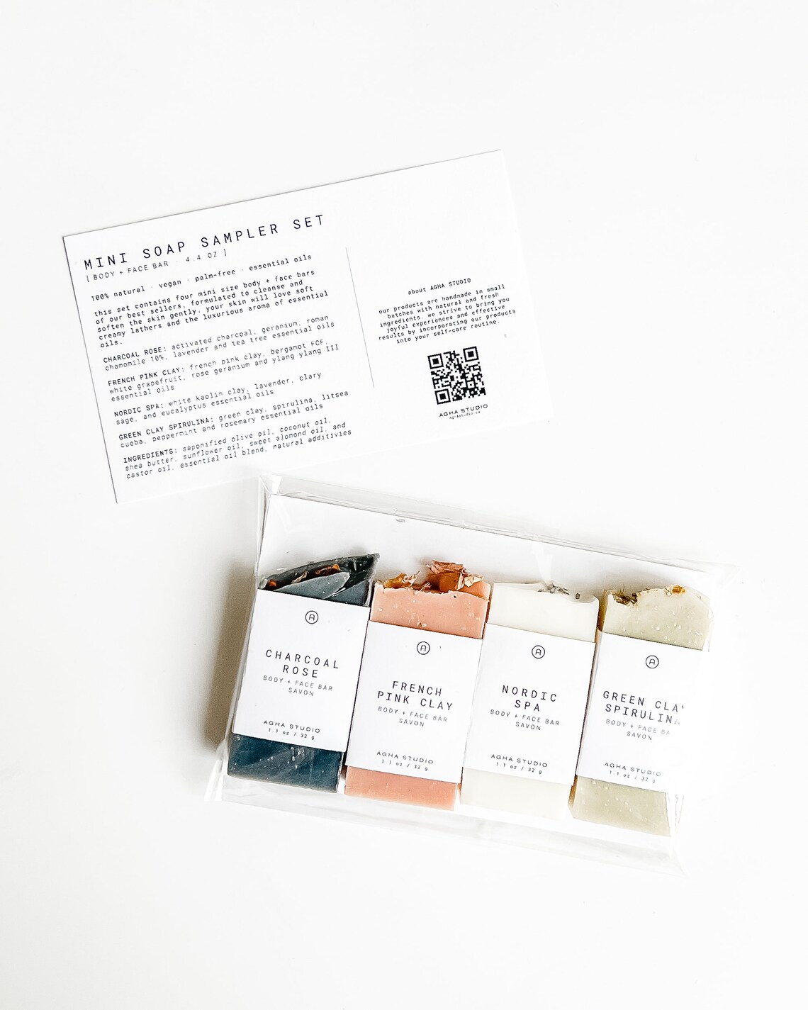 Mini Soap Sampler Gift Set | Vegan Natural Soap Bars, Handmade Body ...