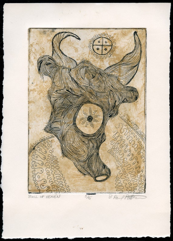 Conduit - Unframed Original Intaglio Print from Copper-plate Etching ...