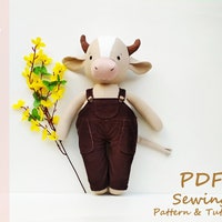 Cow Sewing Pattern, PDF Format - Etsy Canada