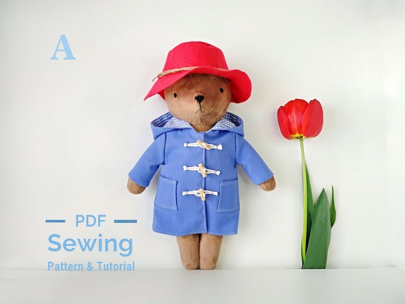 PDF Teddy Bear Sewing Pattern & Tutorial Bear Sewing Pattern - Etsy