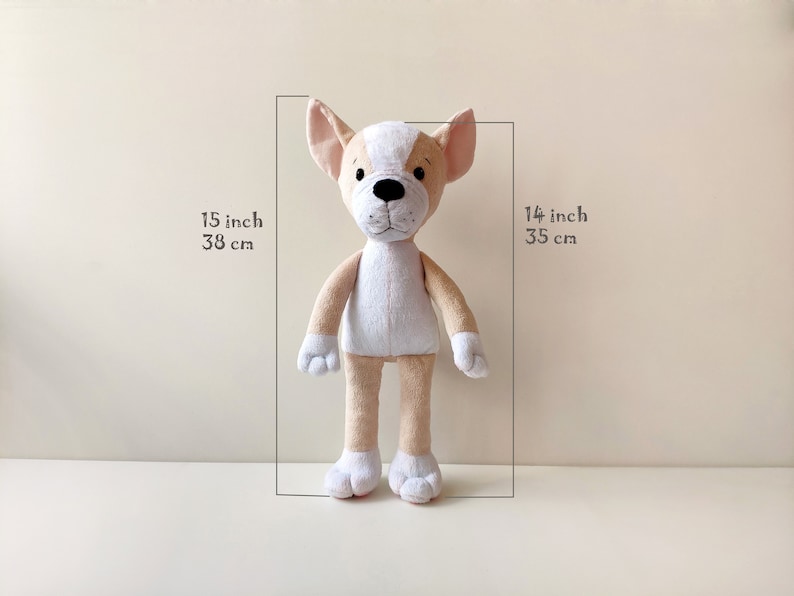 Bulldog Plush Sewing Pattern & Tutorial: Dog Doll Clothes (PDF Download ...