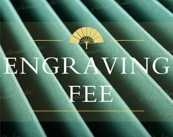 Engraving Fees - Etsy