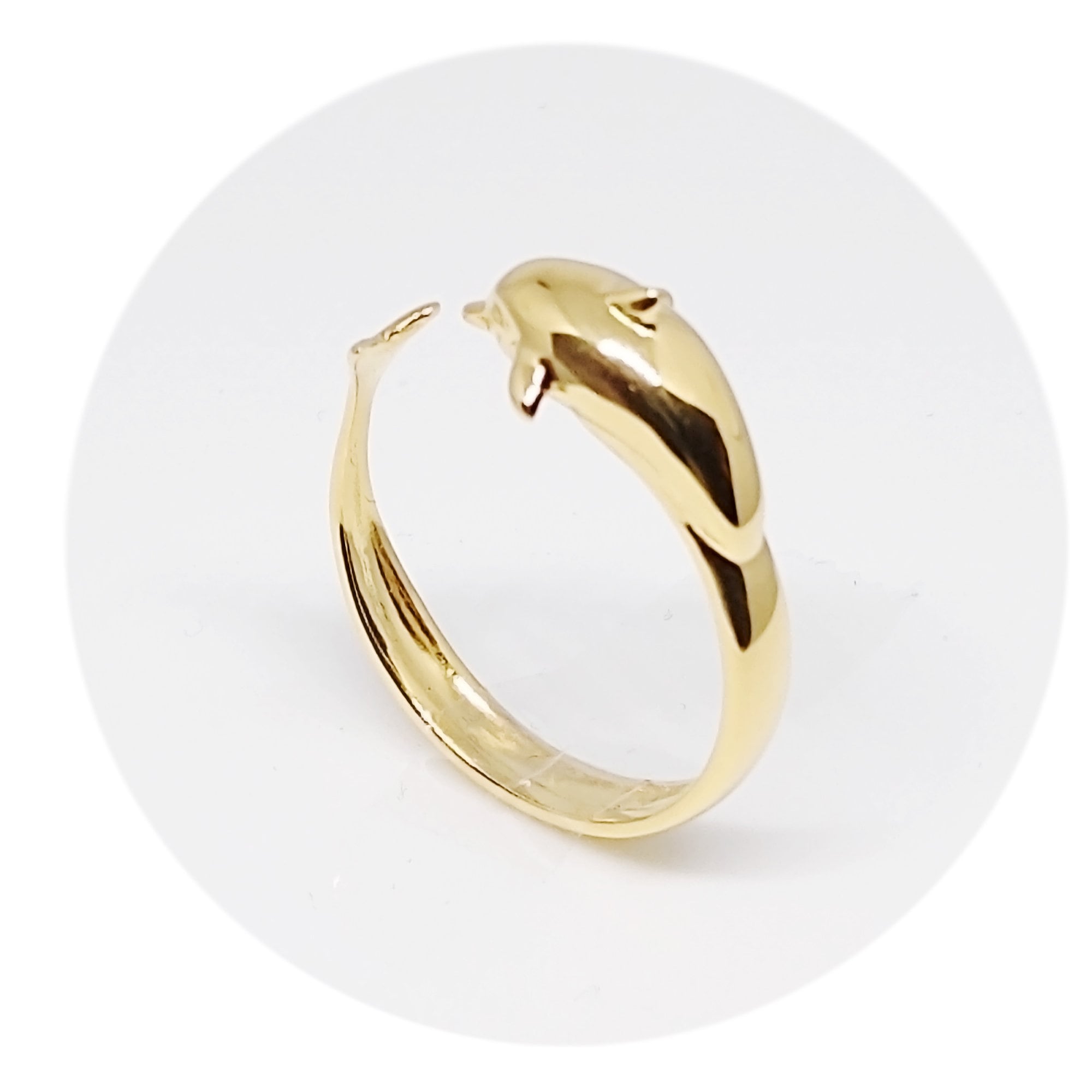 Adjustable Dolphin Ring | Dolphin Ring | Dolphin Jewelry | Gold Plated ...