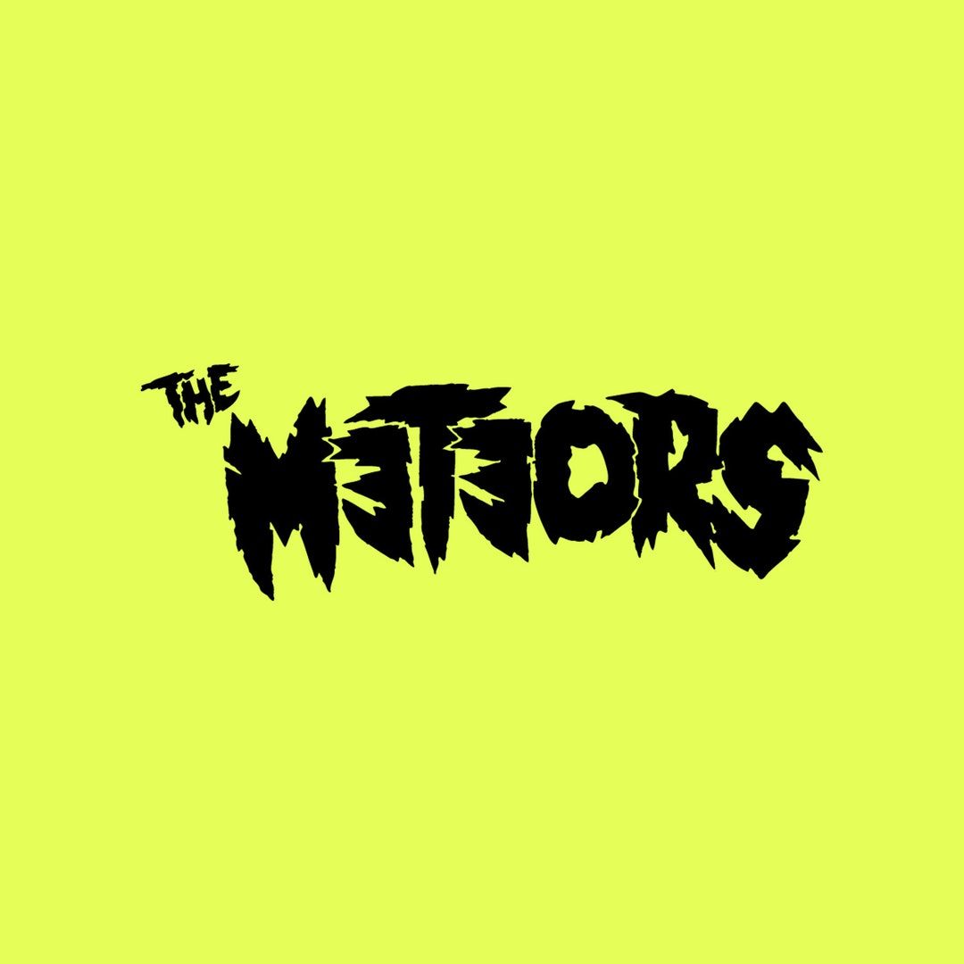 Psychobilly Band Logo // PNG Cricut Cut File /// the Meteors // CAD Cut ...