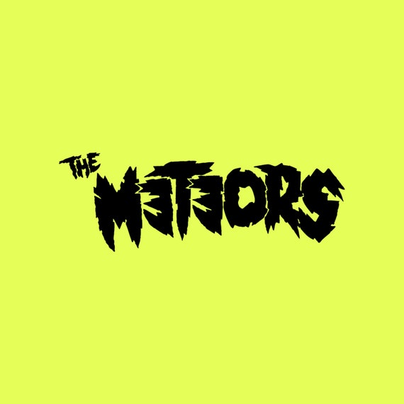 Psychobilly Band Logo // PNG Cricut Cut File /// the Meteors - Etsy