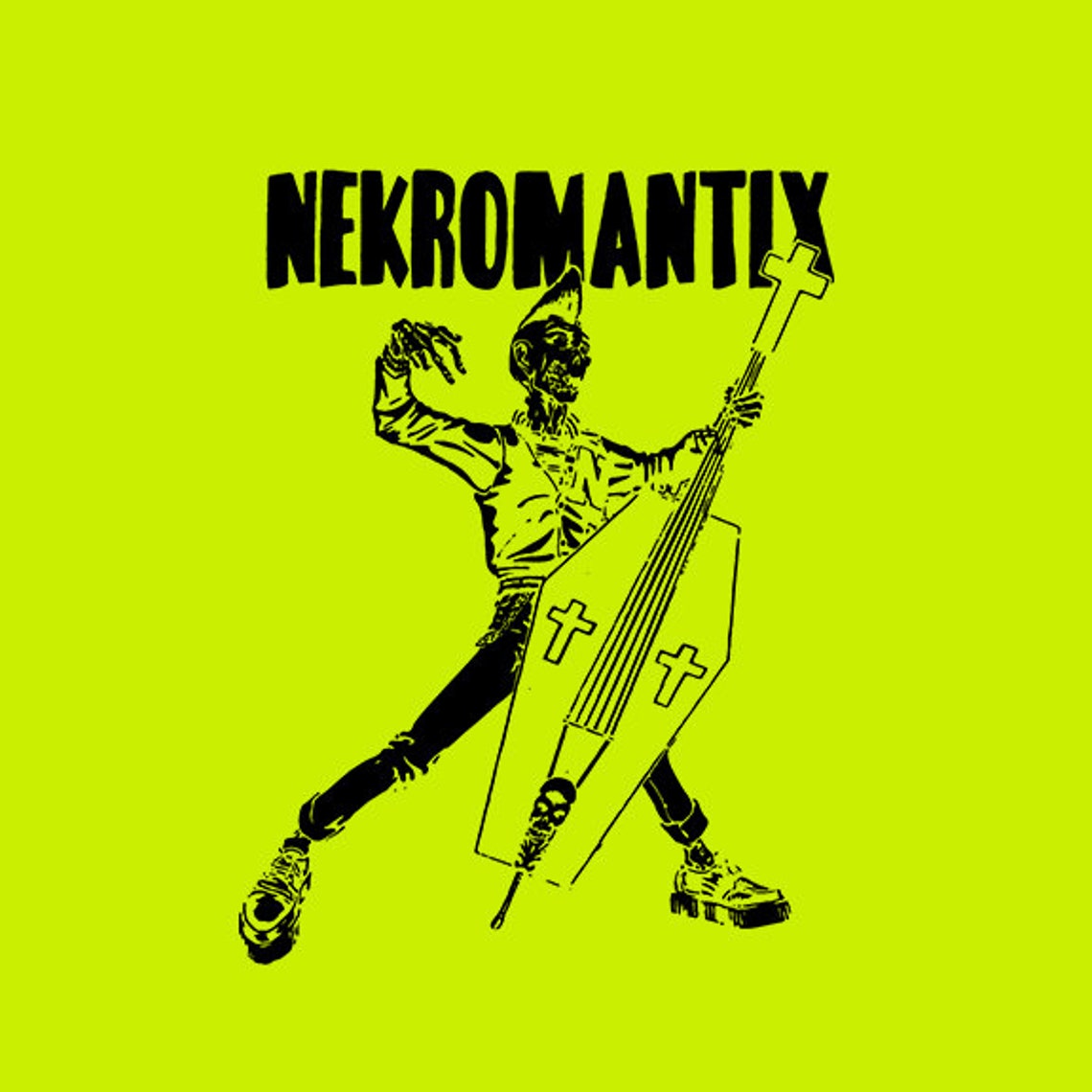 Psychobilly Band Logo // PNG Cricut Cut File // Nekromantix // CAD Cut ...