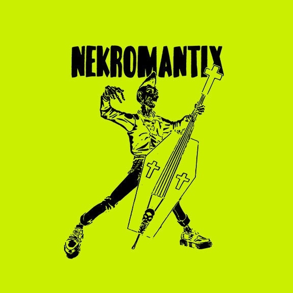 Psychobilly Band Logo // PNG Cricut Cut File // Nekromantix // CAD Cut ...