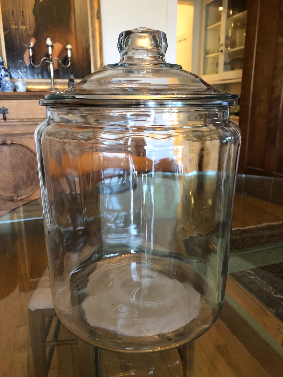 Huge Antique General Store Glass Candy Jar, or Apothecary Jar, 1930s - Etsy