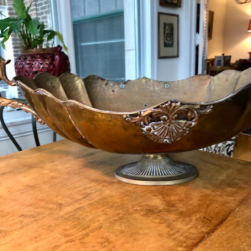 Brass Centerpiece - Etsy