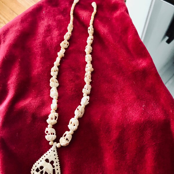 Hand Carved Bone - Etsy