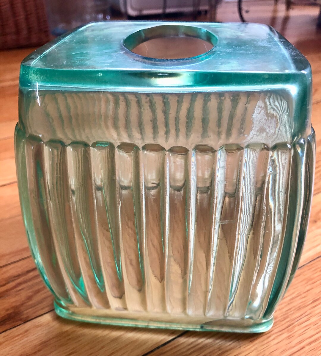 Aqua Green Acrylic Tissue Box Cover, Vintage 1980s - Etsy