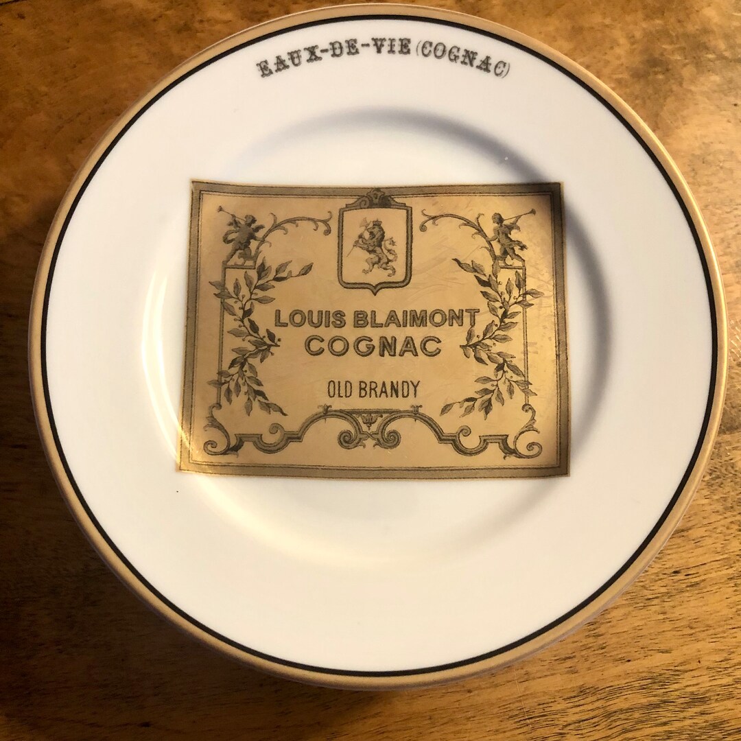 Gold Labels With Gold Trim, Williams Sonoma Canapé Plates, Set of 6 - Etsy