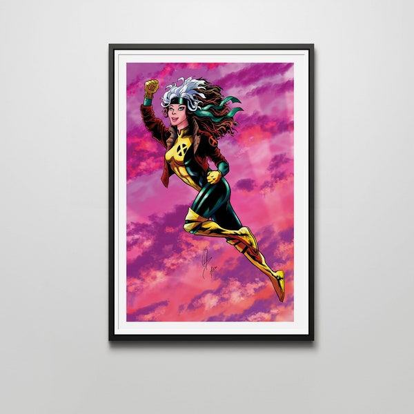 X Men Rogue Poster - Etsy