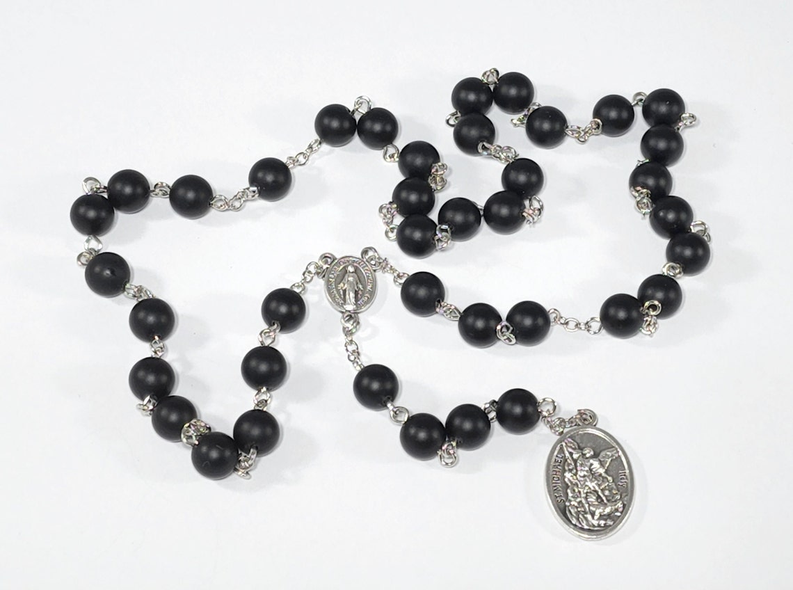 St Michael Chaplet Saint Michael the Archangel Guardian - Etsy