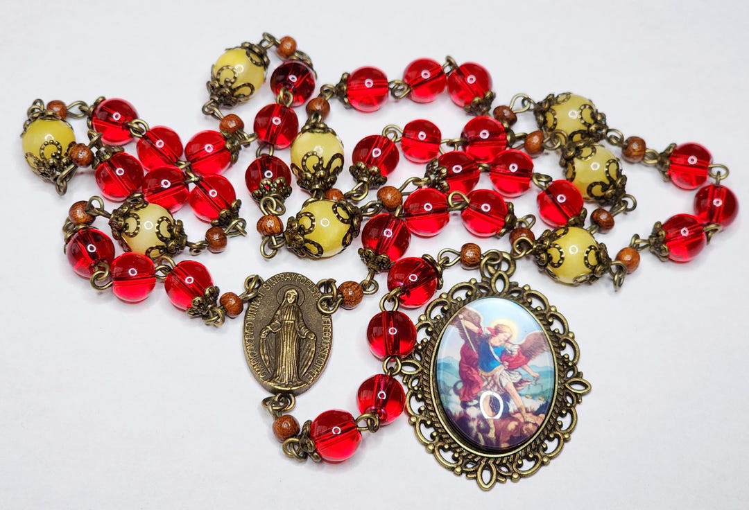 Chaplet of Saint Michael the Archangel – Handcrafted Devotional - Etsy