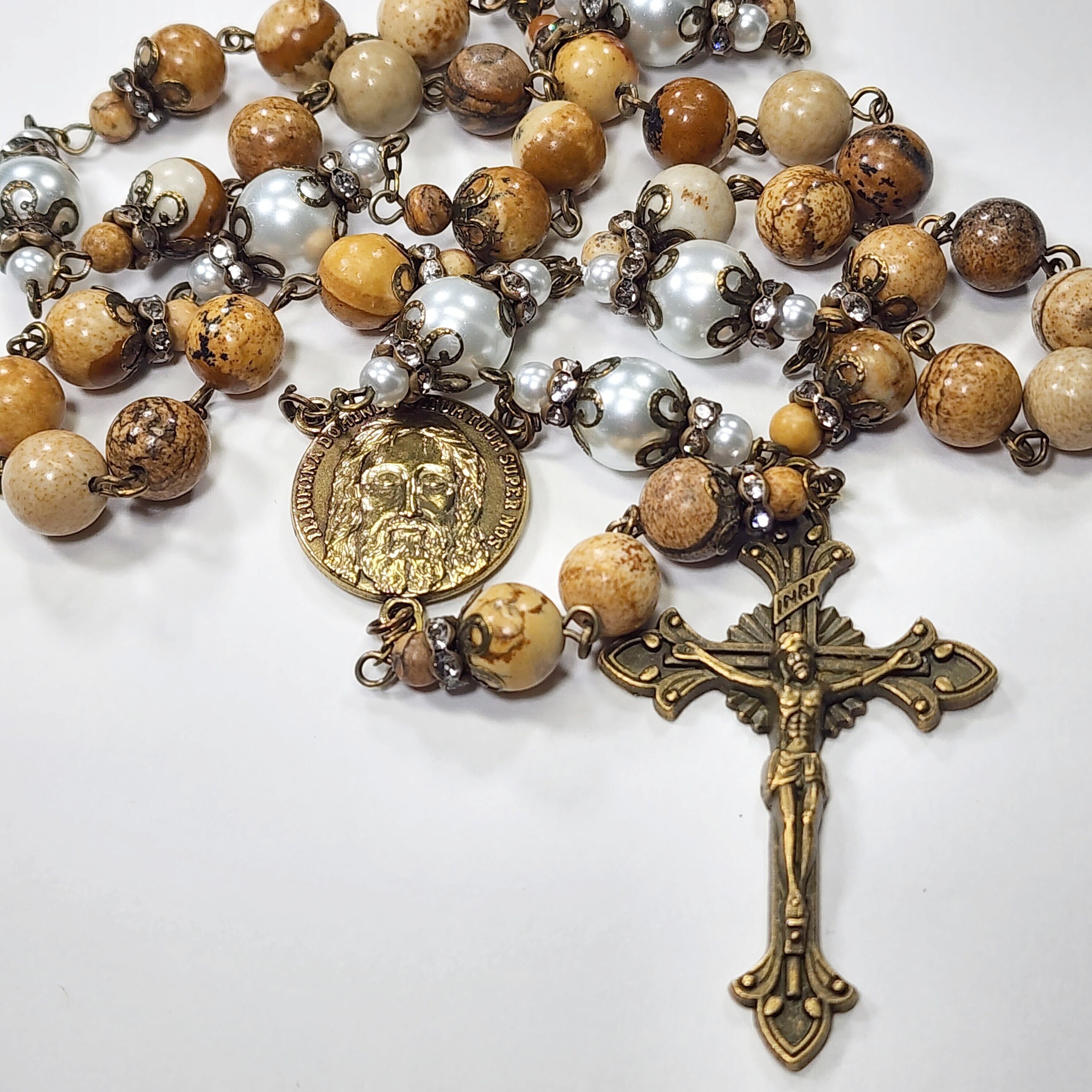 Chaplet of the Holy Face Catholic Chaplet Catholic Gift - Etsy
