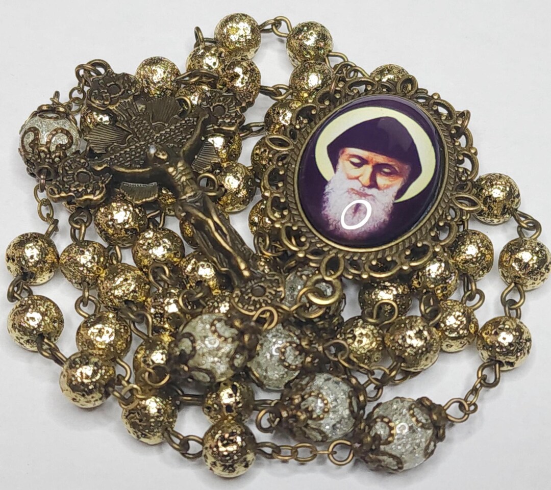 St Charbel Catholic Rosary, Saint Charbel, Patron Saint of Those Who ...