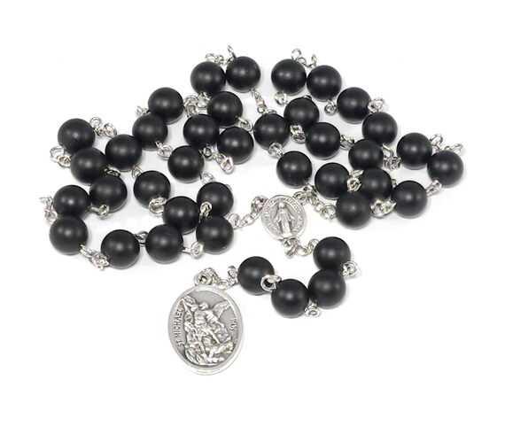 St Michael Chaplet Saint Michael the Archangel Guardian - Etsy