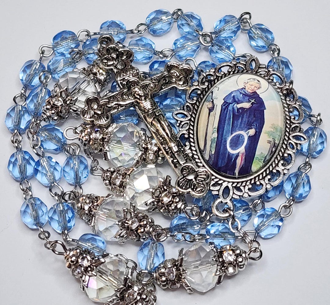 Saint Peregrine Rosary, Saint Peregrine Laziosi, Catholic Patron Saint ...