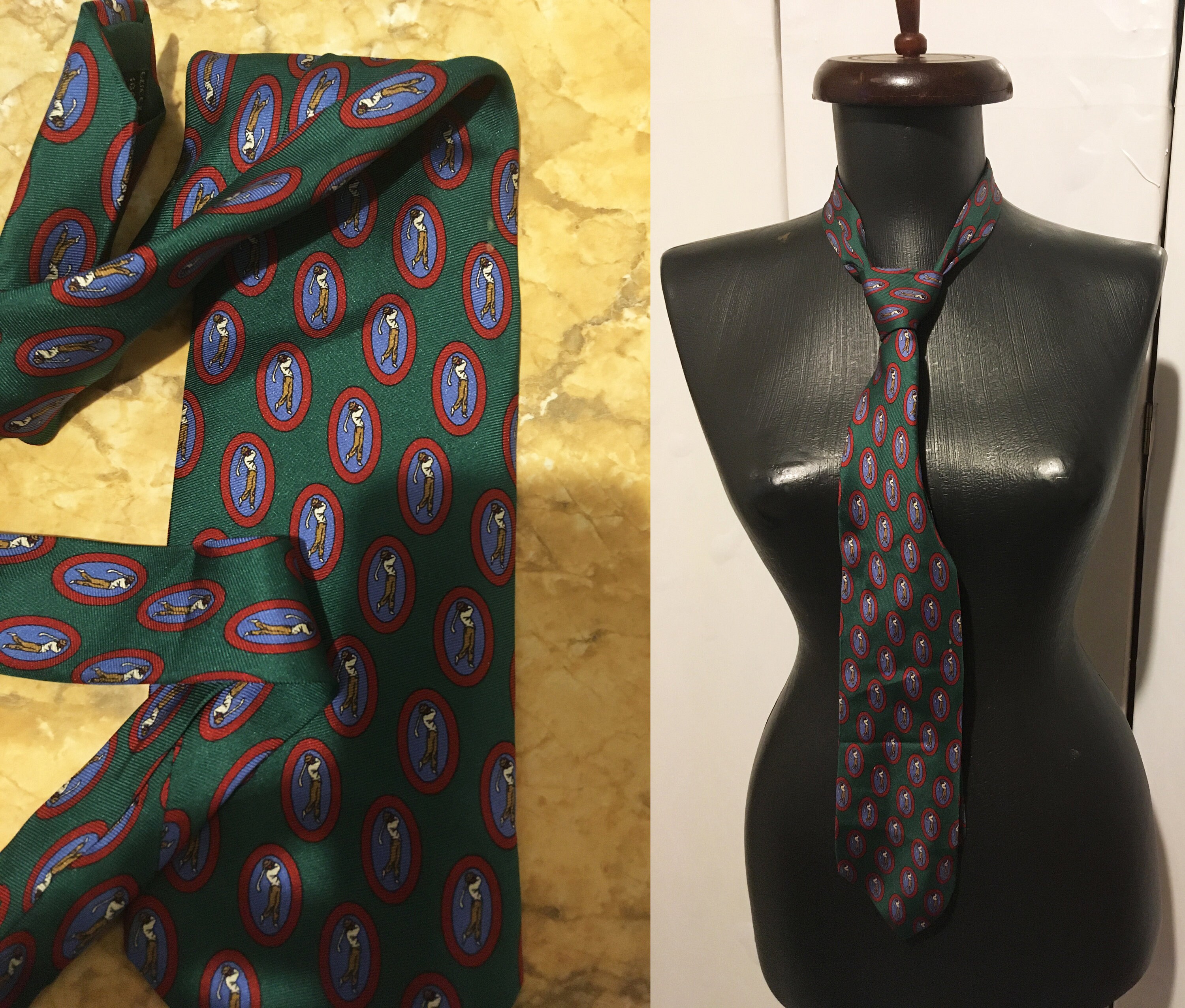 GUCCI Tie/ GUCCI Silk Tie/ Vintage Gucci Necktie - Etsy