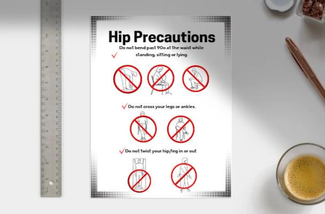 Hip Precautions - Etsy