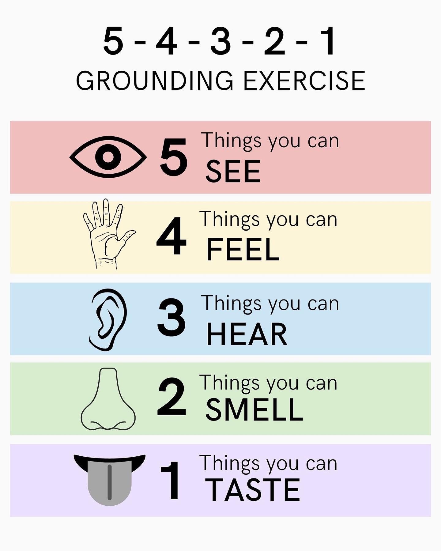 5-4-3-2-1 Grounding Exercise - Etsy Canada 5-4-3-2-1 Grounding Exercise - Etsy Canada