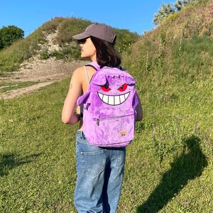 Backpack Plush Style Soft Plushie Bookbag Schoolbag Cosplay Toy Game ...
