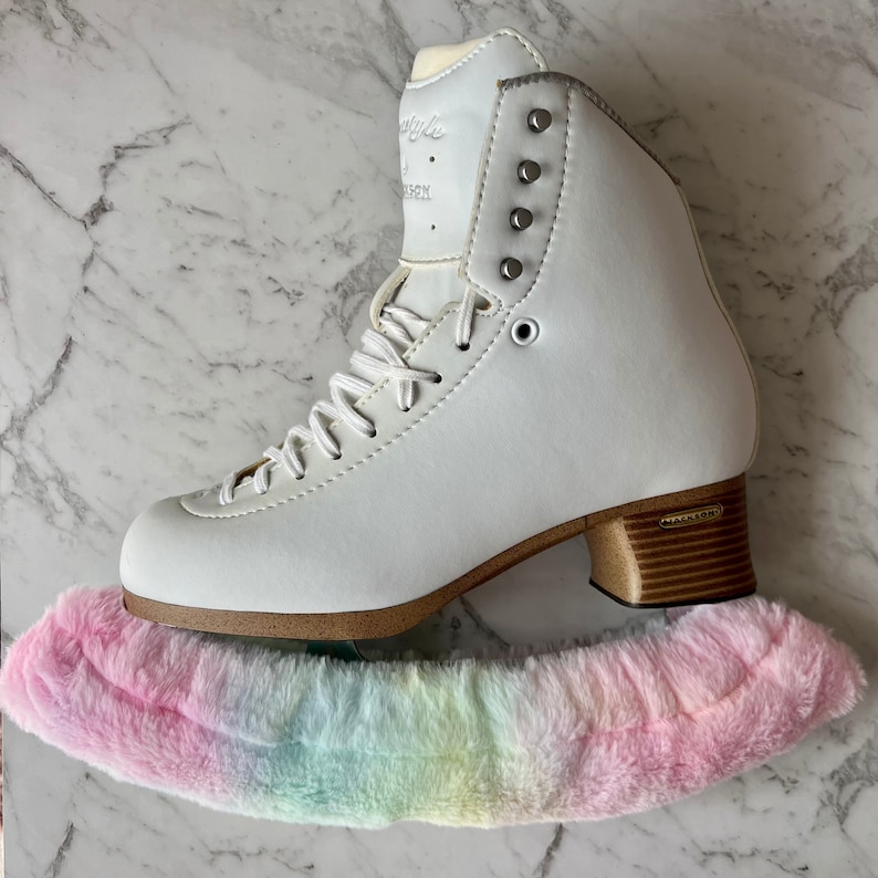 Ice Skate Soakers - Rainbow - Etsy