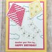 Kite Delight Birthday Card, Happy Birthday Card, Summer Birthday Card ...