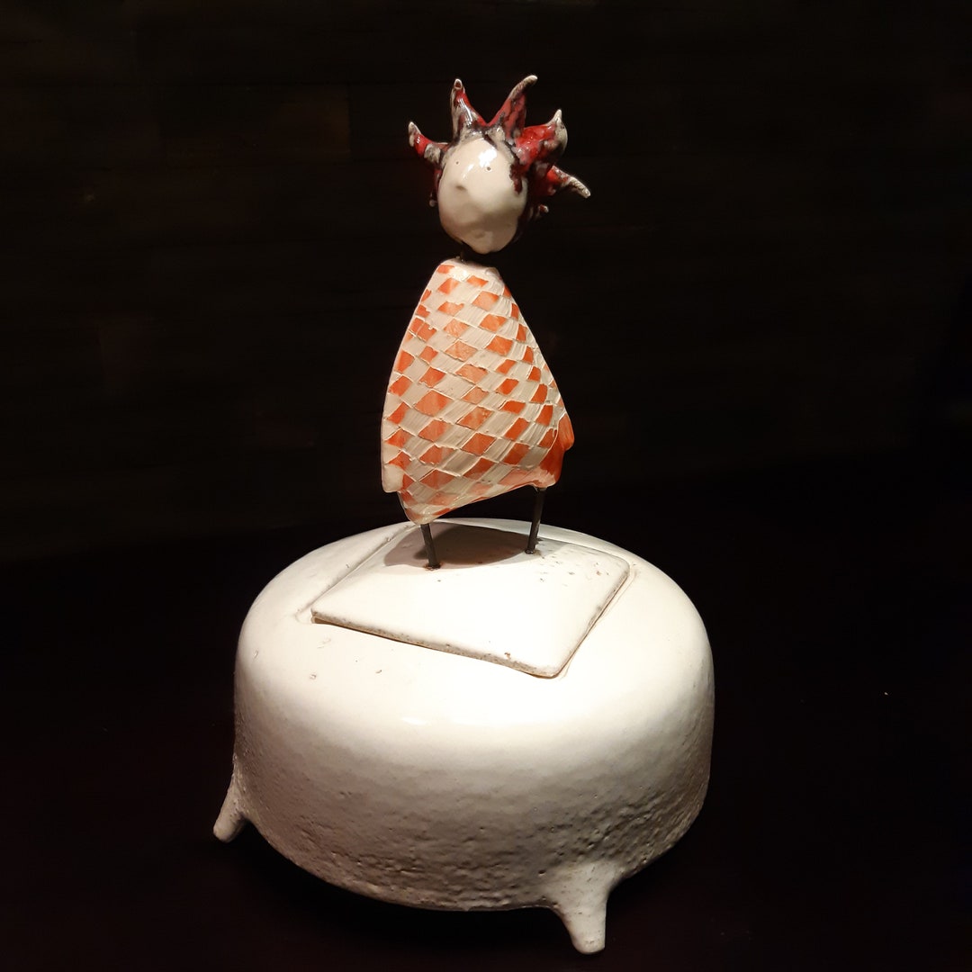 Original Handmade Ceramic Box-gift Box-jewelry Box-treasure - Etsy