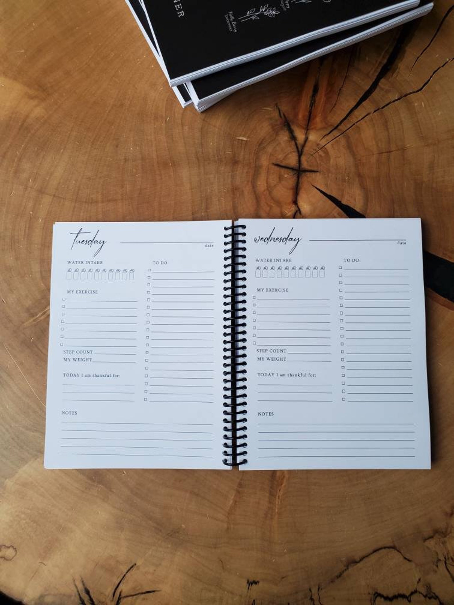 6 Month Daily Planner Undated Minimalist - Etsy
