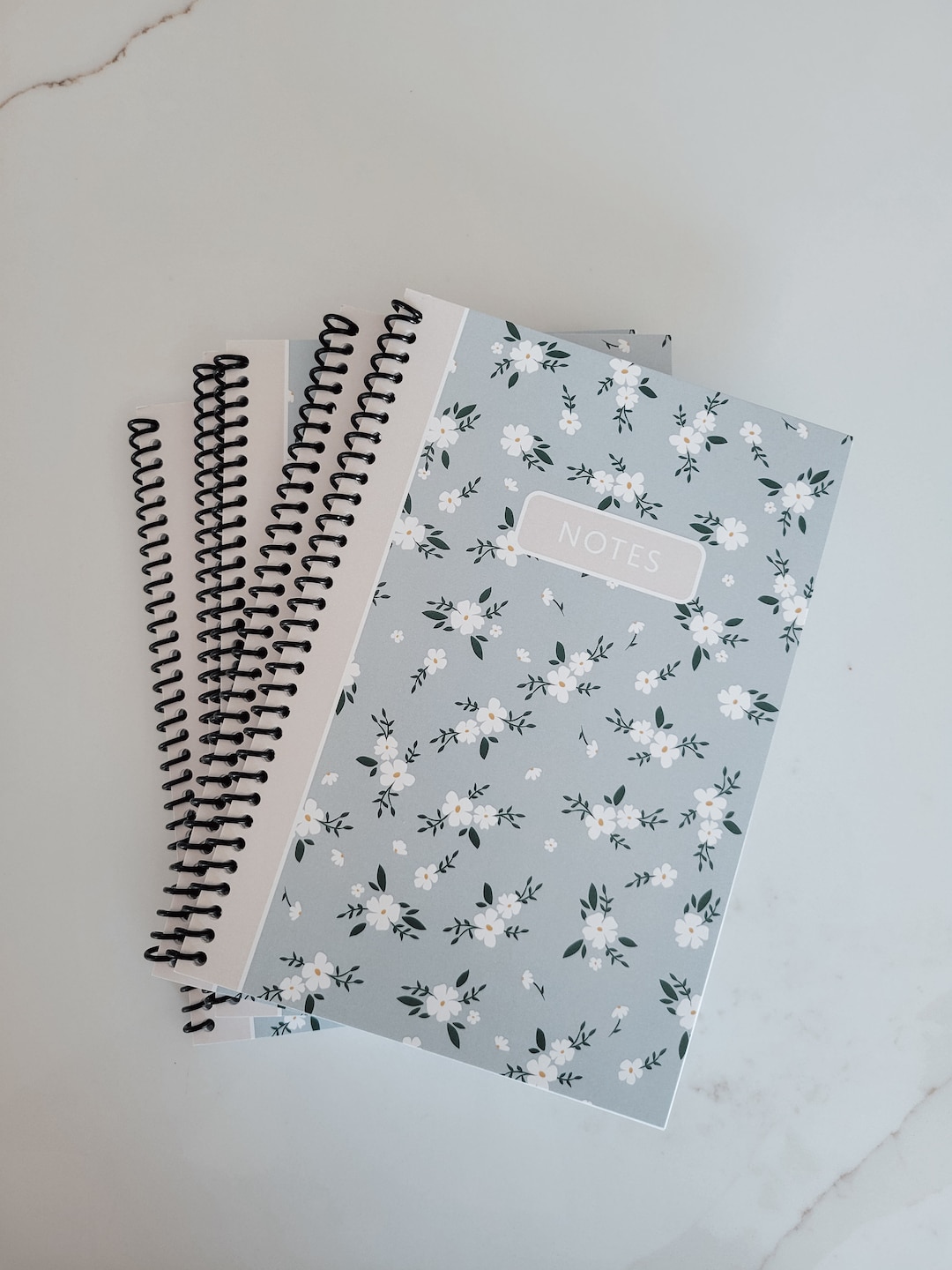 Blue Ditzy Floral Notebook - Etsy